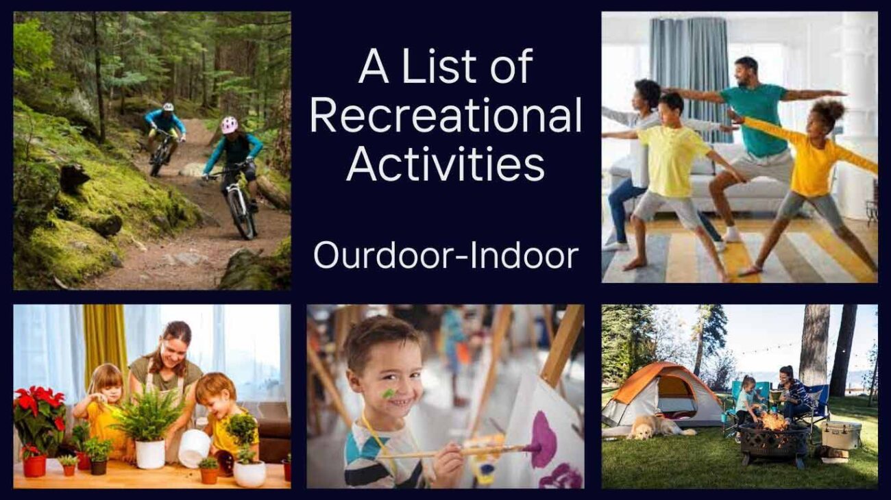 Recreational Hobbies Talk About About Outdoor Recreation